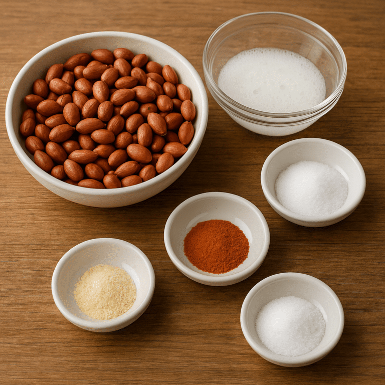Coated Peanuts Recipe | Healthy Hot Cooking